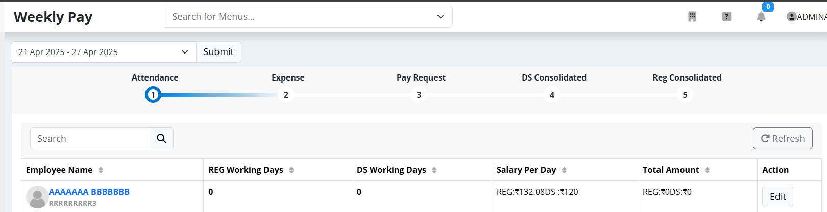 Weekly pay – Help Portal